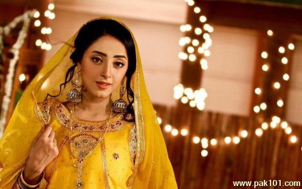 Sanam Chauhdry Latest Photoshoot for Drama in Mayoon Scene ...