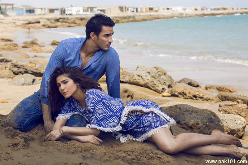Photoshoot Of Ayesha Omer And Sikander Rizvi Sizzle on Pepe Jeans ...
