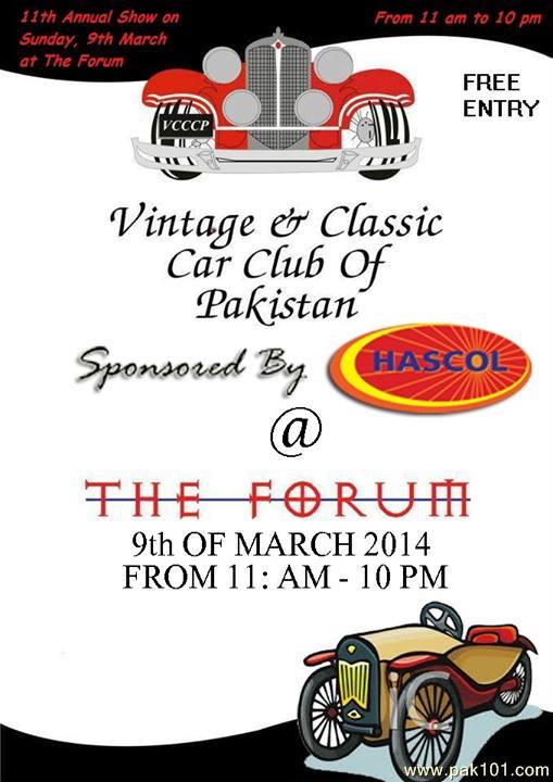 Vintage & Classic Car Club of Pakistan (VCCCP) Annual Car Show 24-Feb ...