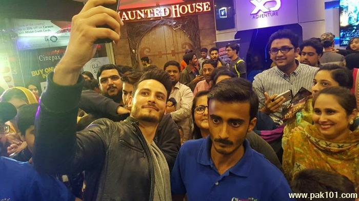 Gallery > Events & Shows > Balu Mahi Promotion at Cinepax Ocean Mall ...