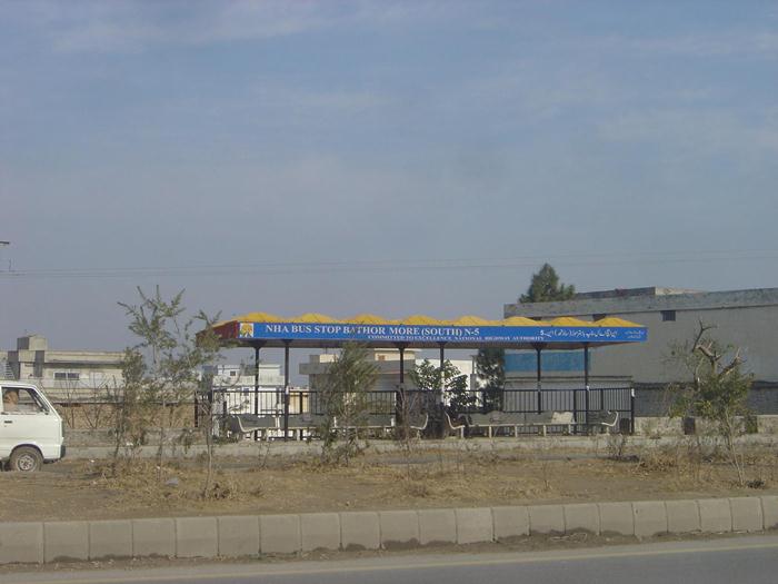 Photo - Buss Stop Jhang Bahtar Morh, GT Road Wah Cantt. by Rashid ...