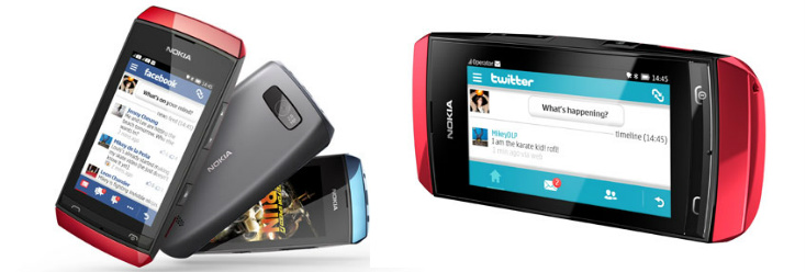 Nokia announced three new Asha Touch phones : Pak101.com