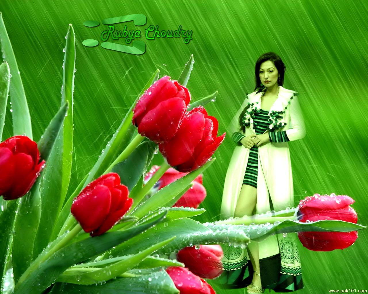 Celebrities > Female Models > Rubya Chaudhry > Wallpapers > Rubya ...